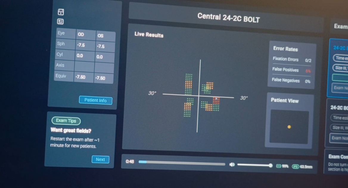 24-2 Visual Field Test and 24-2C Visual Field Test | Carrot